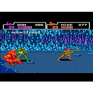 Teenage Mutant Ninja Turtles: The Hyperstone Heist – (Sega Genesis / MegaDrive) – Reproduction Video Game Cartridge with Box and Manual