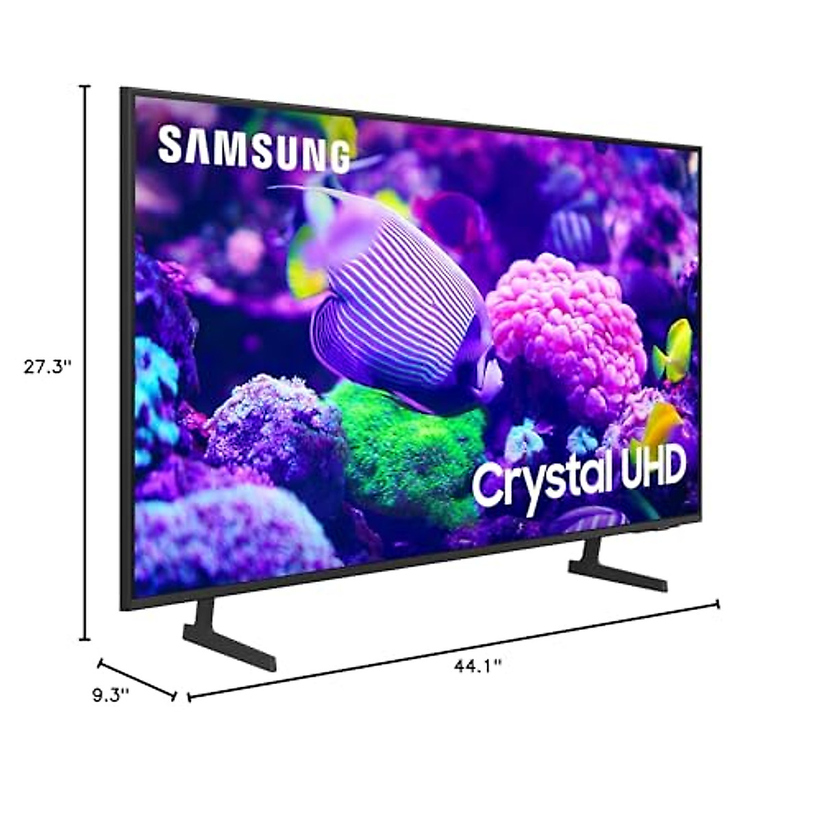 SAMSUNG 50-Inch Class DU7200B (2024) Crystal UHD 4K Smart Tizen TV PurColor | WiFi | Motion Xcelerator | Q-Symphony | Works with Bixby/Alexa/Google Assistant UN50DU7200BXZA (Renewed)