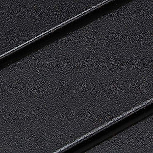 LOKATSE HOME Patio Umbrella Table Stand with Umbrella Hole, Outdoor Table Base Only Garden Table Bistro Table - Black