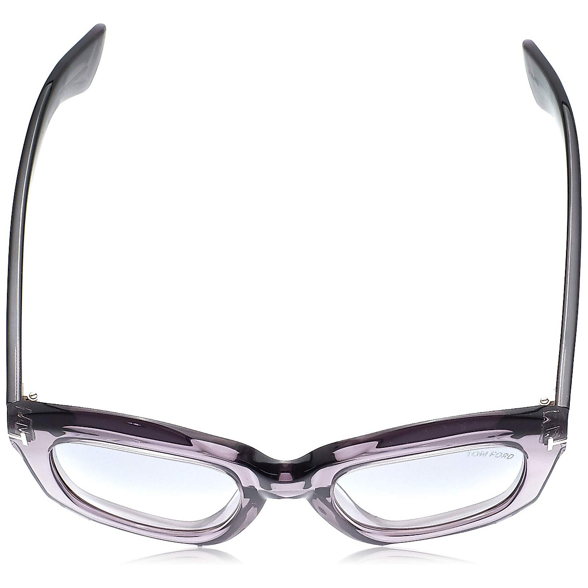 Tom Ford FT0582 Sunglasses - Grey Frame, Smoke Mirror Lenses, 50 mm Lens Diameter FT05825020C