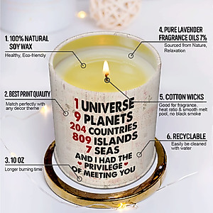 Valentines Day Gifts for Her, Wife, Girlfriend - Gift for Her Anniversary, Gifts for Wife, Gifts for Girlfriend - Wife, Girlfriend Gifts - I Love You Gifts for Her Romantic Lavender Candle 10Oz