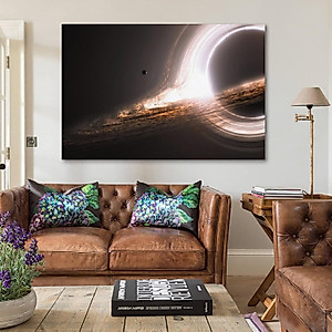 LGDSBHH Black Hole Canvas Art Poster Boys Room Poster Education Poster Poster Decorative Painting Canvas Wall Posters and Art Picture Print Modern Family Bedroom Decor Posters 12x18inch(30x45cm)