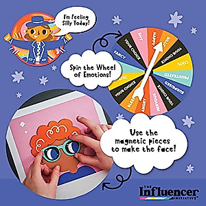 The Influencer Initiative Make A Face - Self Expression Magnetic Activity Set