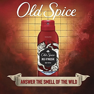 Old Spice Wild Collection Wolfthorn Men's Body Spray 3.75 Ounce