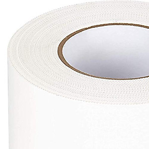 ELK Vapor Barrier Tape Moisture Barrier Seam and Seal Adhesive for Crawlspace Encapsulations, Carpet Padding, Masking, Underlayment or Marine Use, Waterproof 9 Mil Poly Tape (4 Inch x 180 Feet, White)