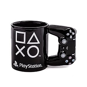 PlayStation Mug Gaming Remote Controller Handle 16oz Cup Game Gift