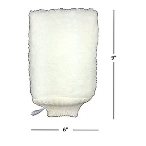 EquineSupply Fleece Applicator Wipe Mitt for Horses