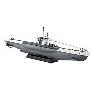 Revell Germany 05093 Type VIIC U-Boat Model Kit Dark Gray
