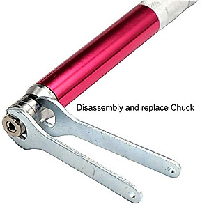 CALIDAKA Micro Air Pencil Type Die Grinder, Air-Powered Micro Die Grinder,65000 RPM Pneumatic Pencil Grinder Tool,High Speed Micro Pneumatic Air Pencil Die Grinder Kit,3mm n 2.38mm Capacity