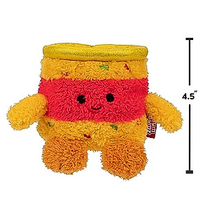 BumBumz 4.5-inch FundayBumz Plush 5-Pack - Tortilla Chip, Jar of Nacho Cheese, Pig in A Blanket, Fan Finger, and Football - from The Makers of Original Squishmallows