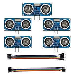 EPLZON HC-SR04 Ultrasonic Module Distance Sensor fit for Arduino UNO MEGA Nano Robot XBee ZigBee (Pack of 5 pcs)