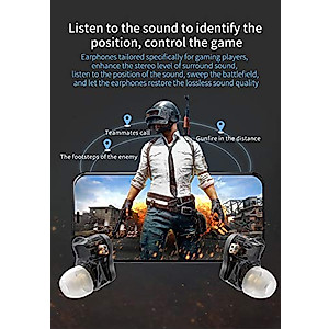 CCA CSN Hybrid Dual Drivers in-Ear Headphones, 1DD+1BA HiFi Stereo Noise Isolating IEM Wired Earphones/Earbuds/Headsets with Detachable Cable for Sports/Workout/Game (without MIC, Grey)