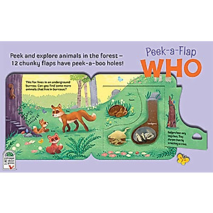 Who: Peek-a-Flap Board Book