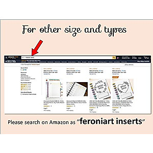 Habit Tracker Inserts for 9-Disc Planners (7 x 9.25 inches), Resolution Tracker, Habit Log, Monthly Habit Planner Refill, 12 Months Supply