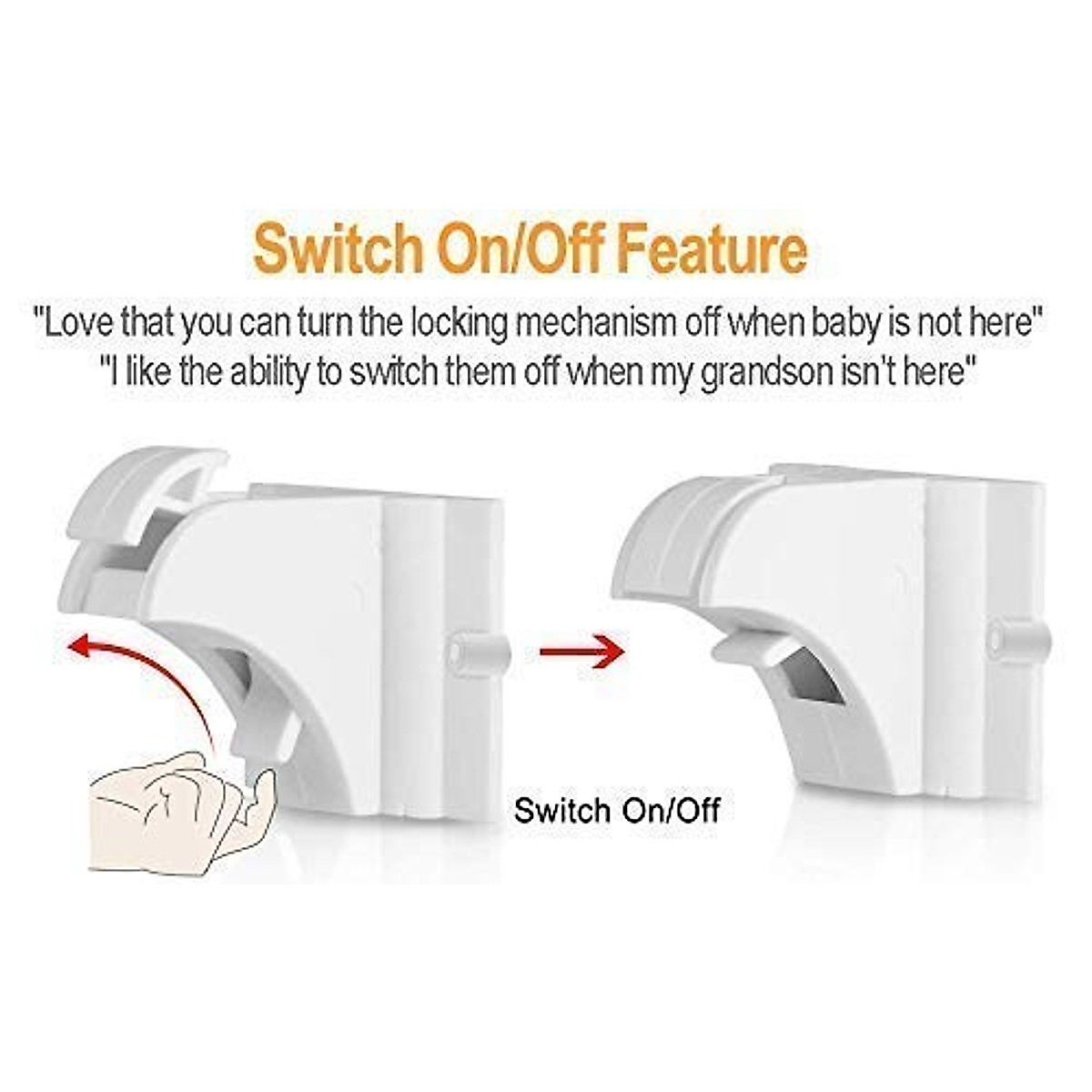 52 Pack - 12 Locks & 2 keys Magnetic Cabinet Locks bundle with 38 Pack Baby Proofing Outlet Covers