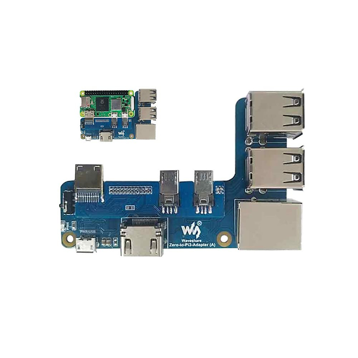 TECKEEN 4-Way Expansion Board Module for Raspberry Pi Zero Series Orange Pi BPI M2 Zero