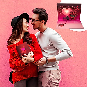 100 Greetings LIGHT & MUSIC Pop Up Happy Anniversary Card - Plays Song 'Just The Two of Us' - Happy Anniversary Cards for Husband - Wedding Anniversary Present for Wife - Gift for Her & Him