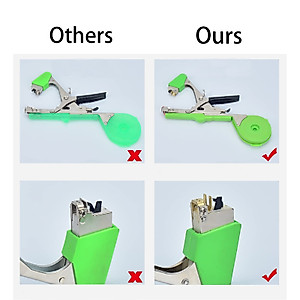 TOGETDREAM Plant Tying Machine Gardening Plant Vine Tying Tool with 20 Rolls of Tapes+10000pcs Staples, for Vegetable Grape Cucumber Tomato Flower and Pepper