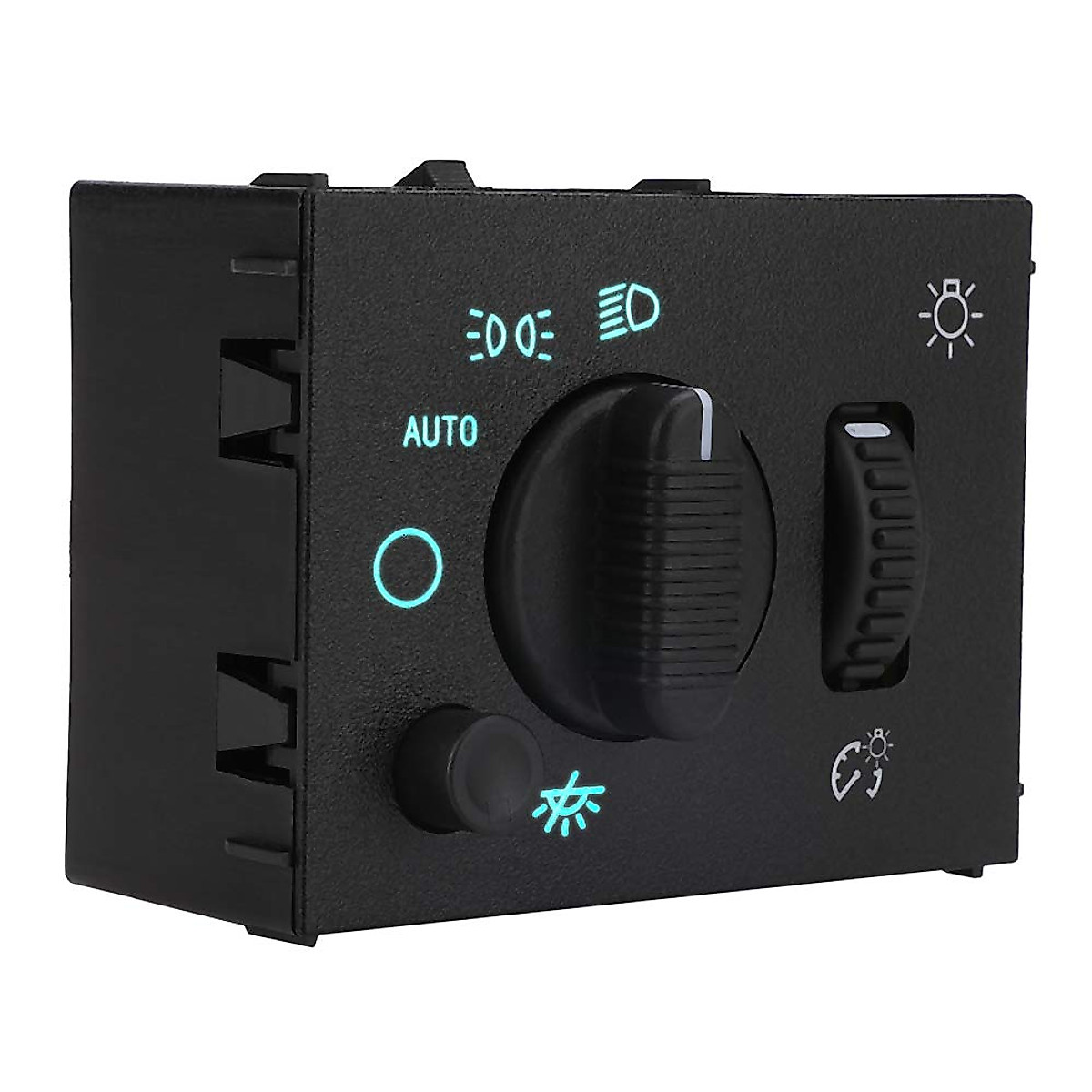 Headlight Switch Headlamp Dimmer Switch - Compatible with 2003-2006 Chevy Silverado, Suburban, Tahoe, GMC Sierra, Yukon, Cadillac Escalade - Replace D1595G, 19381535, 15194803, 1S8489