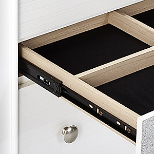 Acme Naima Wood 9-Drawers Bedroom Dresser in White