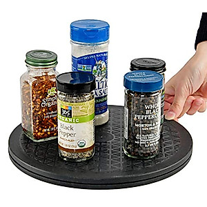 HOME-X 10” Heavy-Duty Turntable, Kitchen Cabinet Organizer, Rotating Platform, Lazy Susan, Rotating Swivel Turntable-88 lbs Capacity