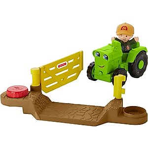 Fisher-Price Little People Vehicle Tractor, Small