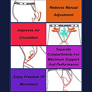 Ouruikia Men's Thermal Underwear Pants Modal Thermal Bottoms Long Johns Base Layer with Dual Fly Blue L