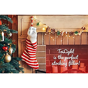 The Original Toilet Night Light Tech Gadget. Fun Bathroom Motion Sensor LED Lighting. Weird Novelty Funny Birthday Gag Stocking Stuffer Gifts Ideas for Him Her Guy Men Boy Toddler Mom Papa Brother