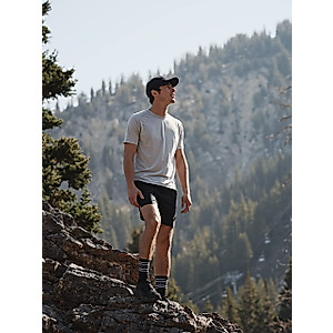 Western Rise Versa Men's Hat. Packable, Waterproof and Stretchy Designed for Maximum Versatility Charcoal