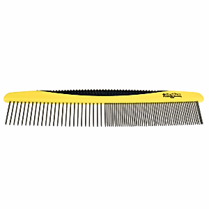 ShedTitan Metal Dog Comb for Matted Hair & Detangler Combs Set - Remove Tangles & Matted Fur - Easy Safe Cat & Dog Combs for Grooming Doodles