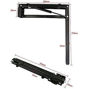 Conceal Folding Seat Stool Bracket Hinge, Shoe Cabinet Wardrobe Closet Stool Furniture Hardware Accessories.