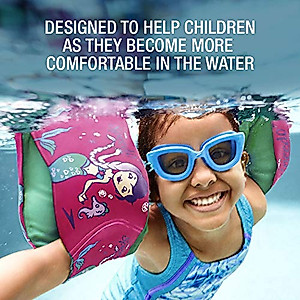 Speedo Unisex-Child Swim Arm Bands Begin to Swim, Sapphire Blue,One Size