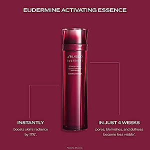 Shiseido Eudermine Activating Essence Refill - 145 mL - Provides Deep Hydration & Targets Dark Spots  - 24-Hour Hydration - Non-Comedogenic - All Skin Types