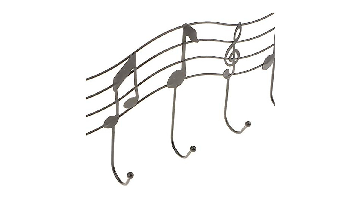 Stylish Over The Door Hook – Musical Note Design