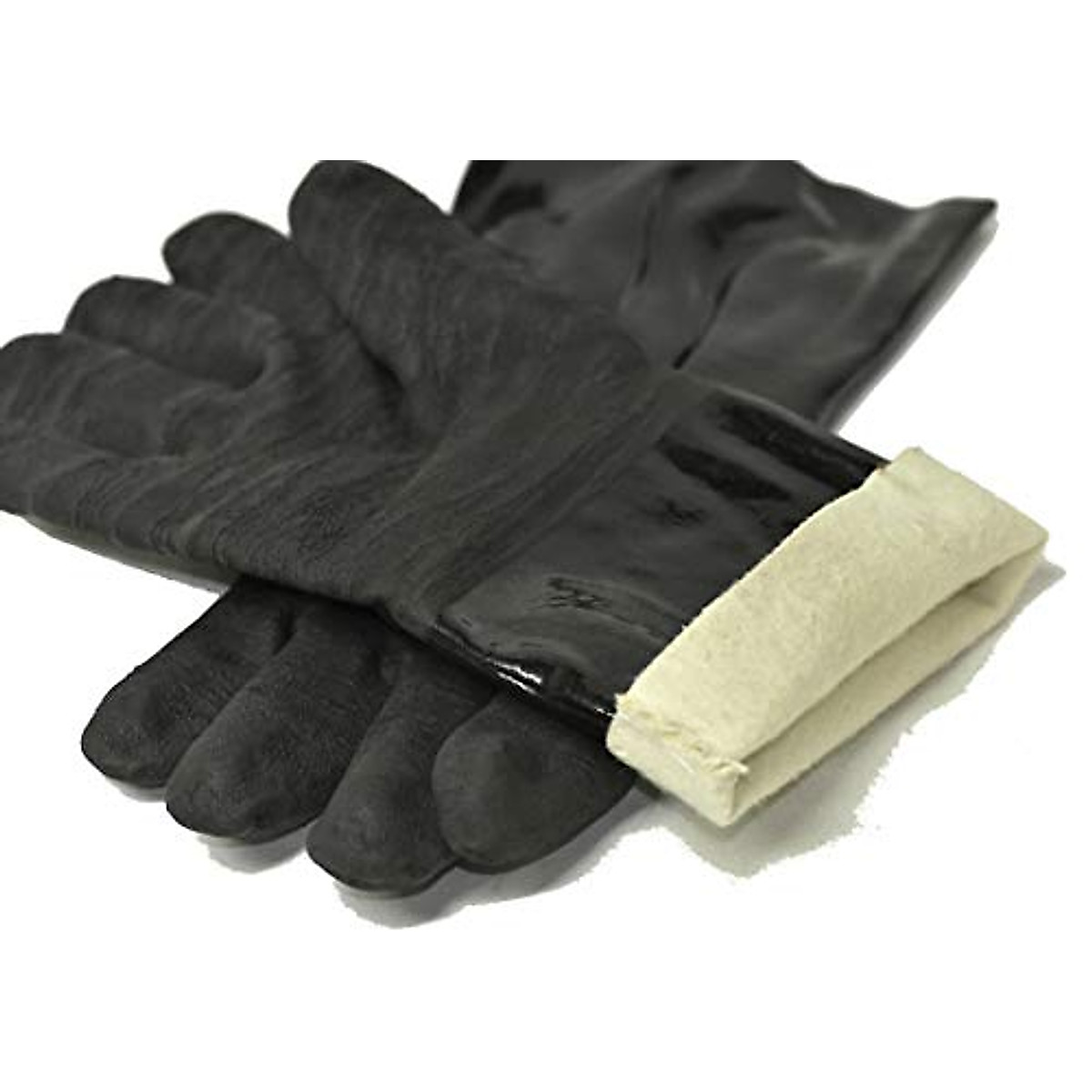 G & F Products 8119-13Inch Cooking Gloves Food Safe No BPA Insulated Waterproof, Oil Proof Heat Resistant BBQ, Smoker, Grill, and Outdoor Neoprene Material, 13 Inch Long, Black