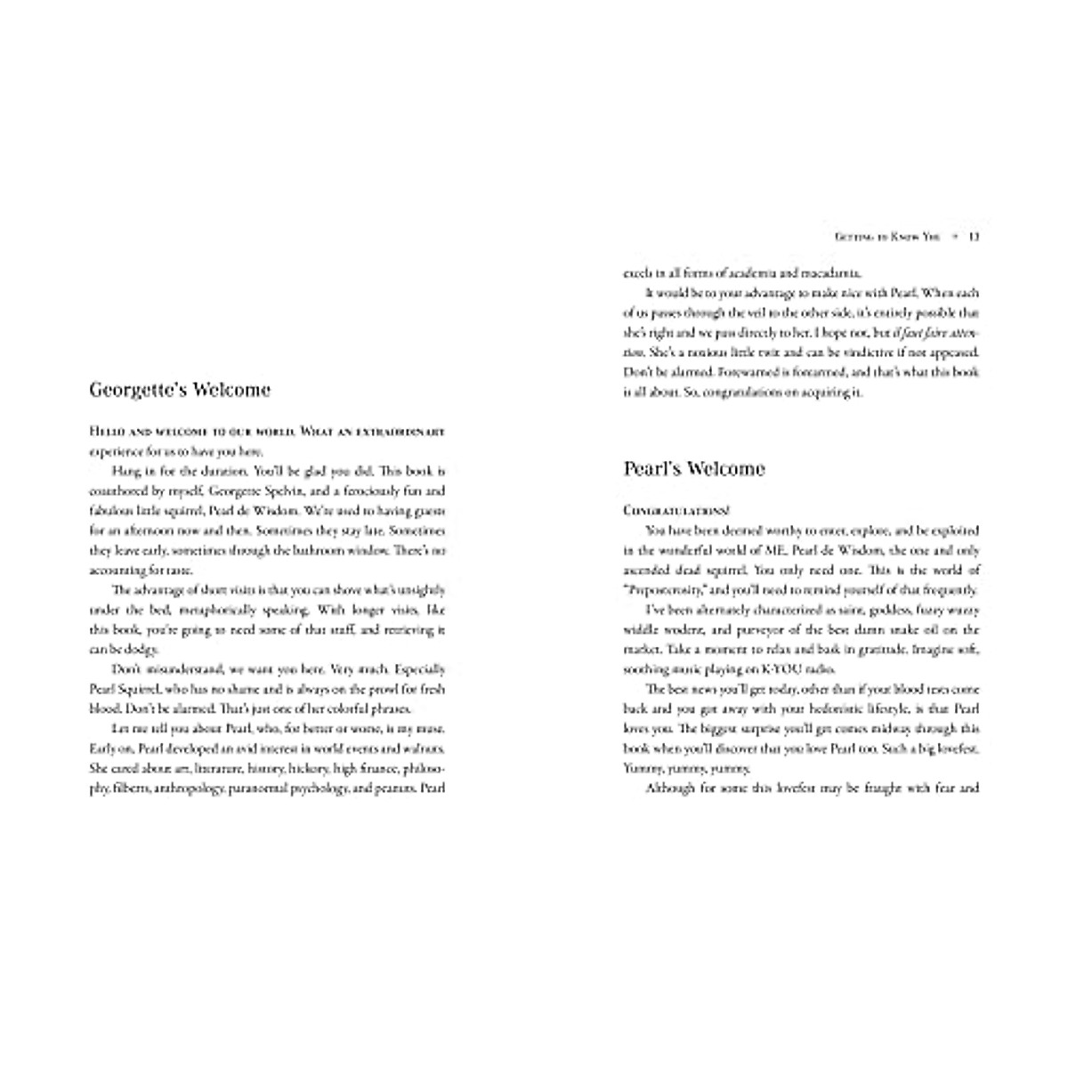 Pearls of Wisdom: Advice from a Dead Squirrel Who Knows Everything