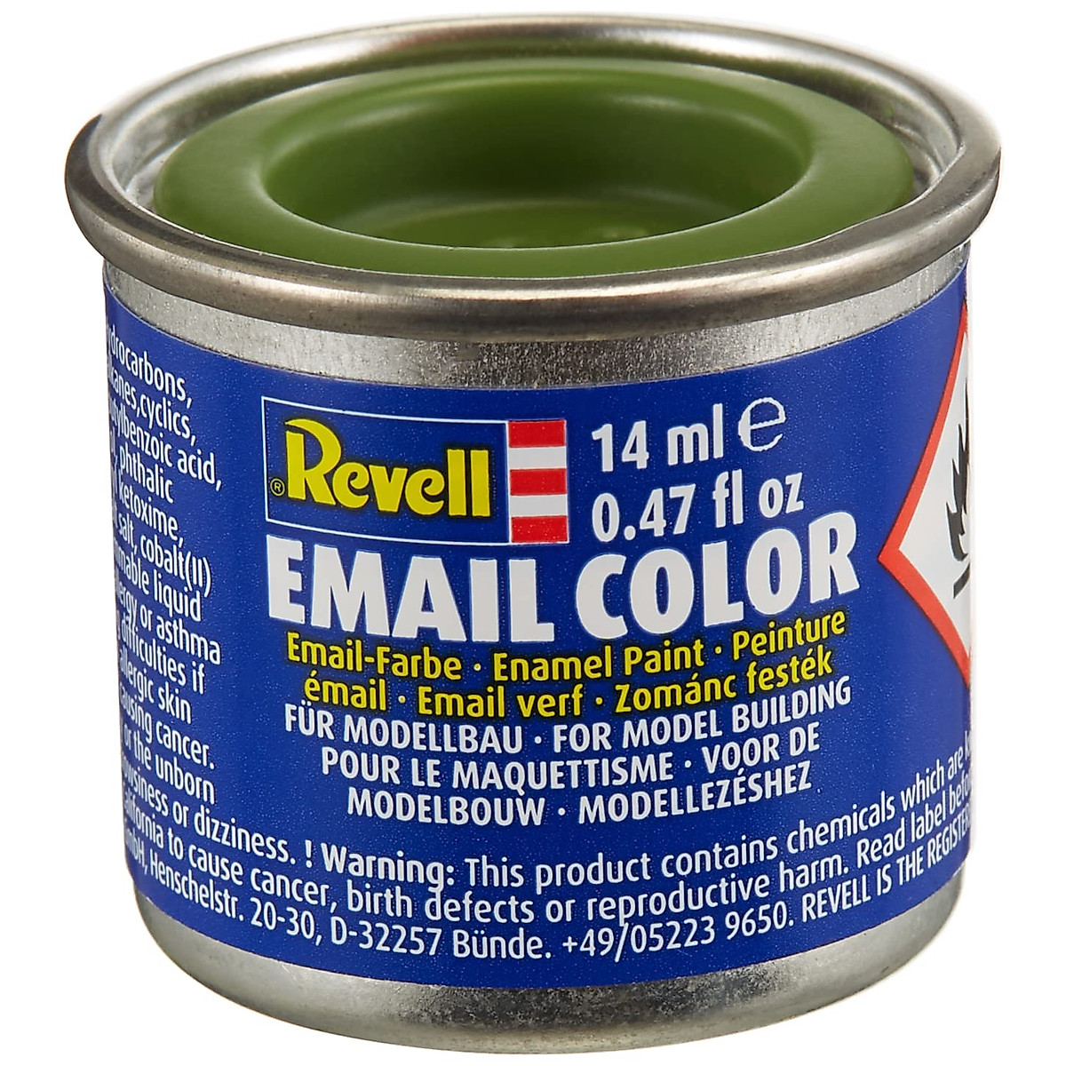 Revell Enamels 14ml Green Silk Paint