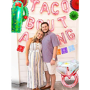 JeVenis Taco bout a Wedding Banner Decoration Taco bout Love Wedding Shower Decoration Taco bout a Wedding Backdrop Mexican Wedding Bridal Shower Decoration