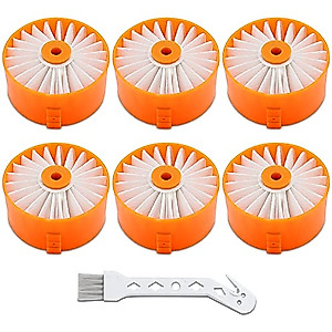 6 Pack Vacuum Replacement Filters for Black Decker BSV2020G BSV2020P Powerseries Extreme Cordless Stick Vacuum Cleaner