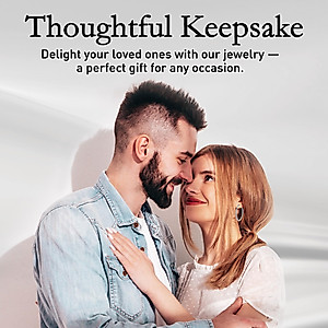 Belinda Jewelz - Hoop Earrings, Eternity Earrings with 62 Colored Gemstones, Birthstone Eternity Earrings Women, 925 Sterling Silver Women's Jewelry, Sky Blue Topaz Earrings For Women, 1.73”