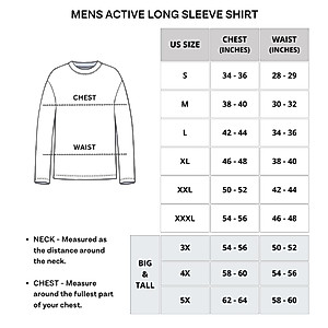 4 Pack:Men’s Long Sleeve Pocket T-Shirt Workout Quick Dry Crew UPF Sun Fishing Dri Fit Gym Tee Athletic Active Performance Casual Wicking Exercise Running Cool Sport Training Undershirt Top Set 7, XL