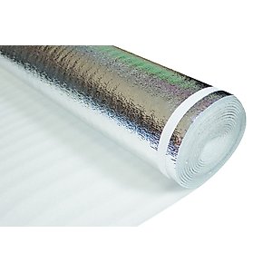 PROTECH 400sqft 3mm Thick 3-in-1 Advanced Thermal / Acoustics Plus Foam UNDERLAYMENT with self-Sealing Lip and Tape - Laminate, Vinyl, WPC, SPC, Bamboo, Engineered, and Solid Hardwood Floor
