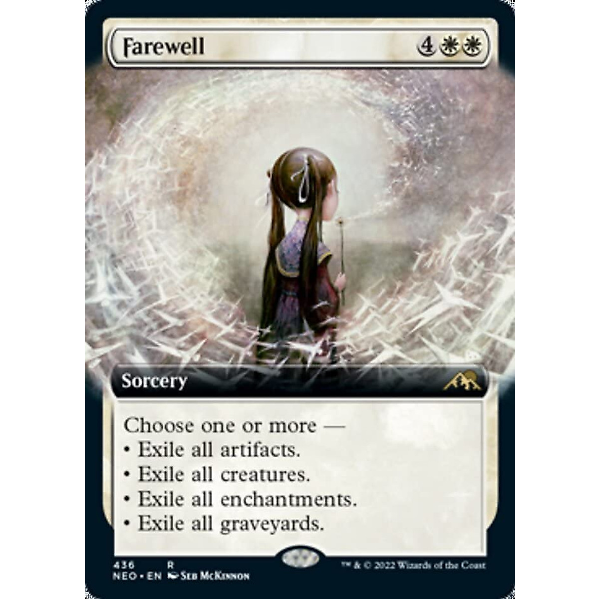 Magic: the Gathering - Farewell (436) - Extended Art - Kamigawa: Neon Dynasty