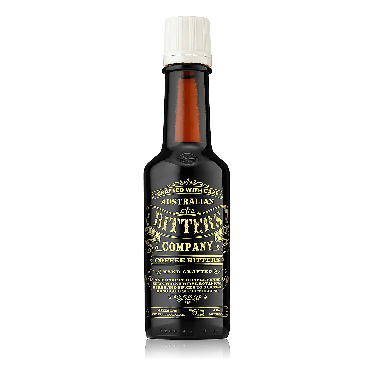 Australian Bitters Company Coffee Bitters 125ML [4oz] Bottle, Aromatic Coffee Flavored Cocktail Mixer, Quality Bartending Ingredient, 1 Bottle