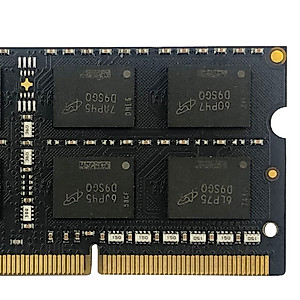 EMMCRAM 16GB(8GBx2) PC3L-14900S DDR3 / DDR3L Laptop RAM 1866MHz 1867mhz SODIMM 2Rx8 1.35V Non-ECC Unbuffered 204Pin Notebook Memory SDRAM Black