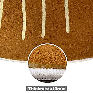 USTIDE Large Lion Play Mat 5.2ft, Super Soft Animal Kids Carpet Round Boys Girls Bedroom Rug Nursery Rug Kids Rug