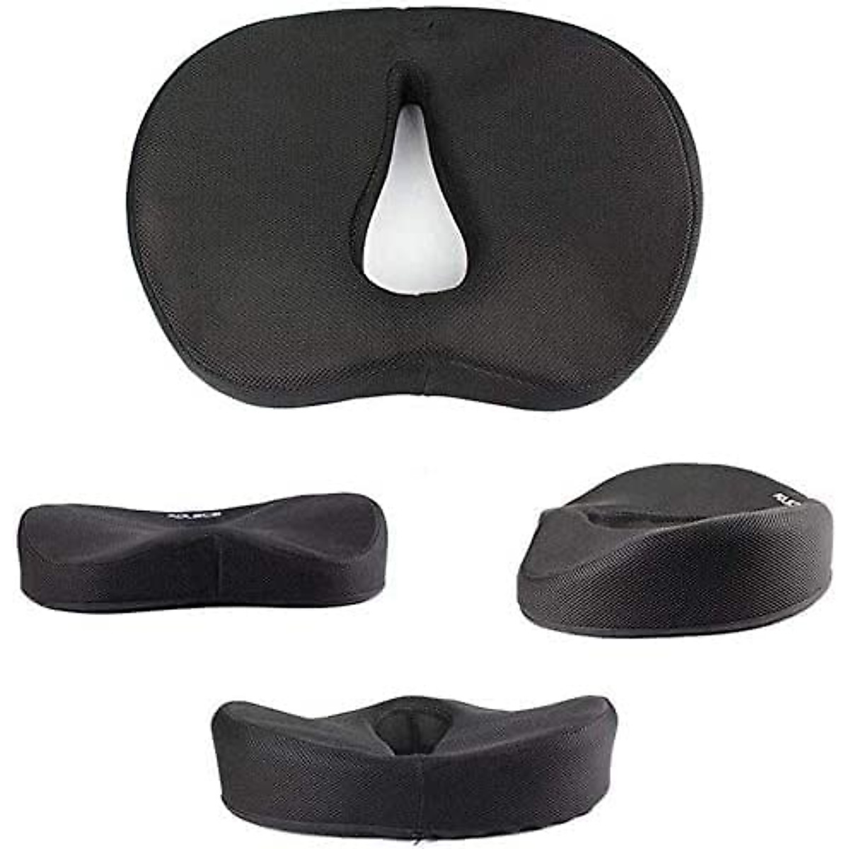 EYEARN Seat Cushion for Office Chair, Memory Foam Coccyx Cushion Relieve Tailbone, Lower Back, Hip, Sciatica Pain, Ergonomic Seat Pad for Car, Wheelchair, Desk Chair and Sitting on Floor,Durable and n