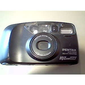 Asahi Opt. Co., Ltd. Asahi Pentax IQZoom EZY 35mm Film Camera W/Pentax Zoom Lens F=38mm~f=70mm Camera (Black Color)
