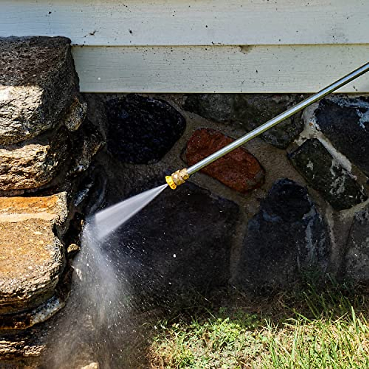 SIMPSON Cleaning PS60869 PowerShot 4000 PSI Gas Pressure Washer, 3.5 GPM AAA Triplex Pump, Honda GX270 Engine, Includes Spray Gun, Wand, 5 QC Nozzle Tips, 3/8-inch x 50-Foot Monster Hose, 49-State