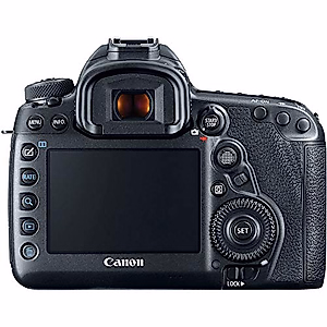 Canon EOS 5D Mark IV DSLR Camera (Body Only) (1483C002), 64GB Memory Card, Case, Corel Photo Software, LPE6 Battery, External Charger, Card Reader, HDMI Cable + More (Renewed)